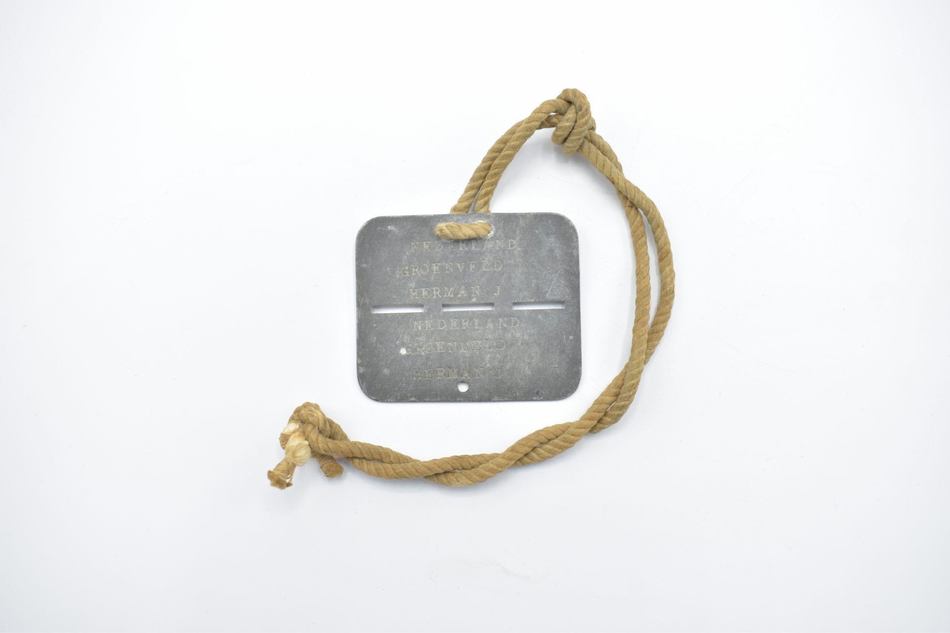Dutch WW2 Identification Tags – Byf41