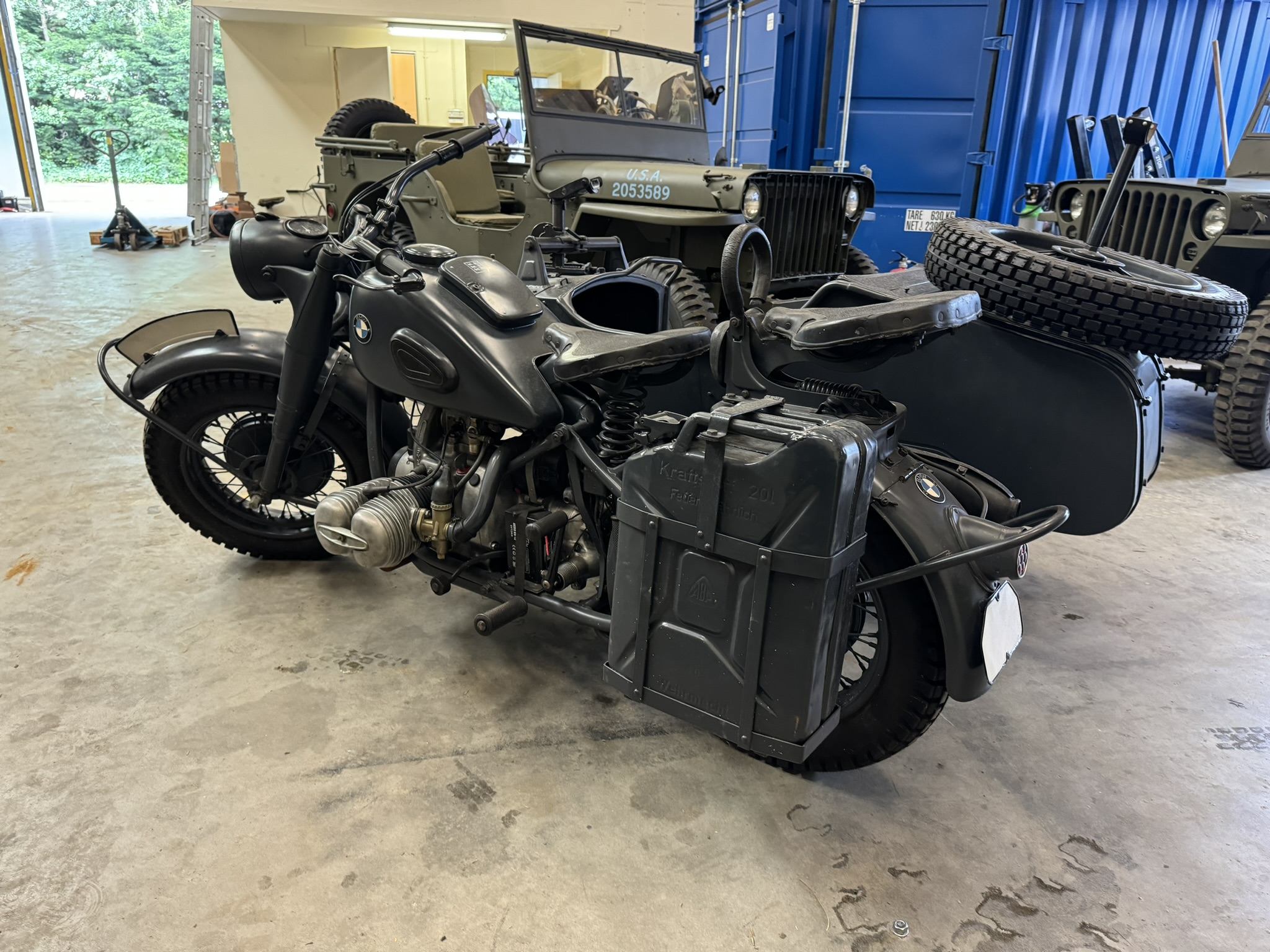 German BMW R75 1941 Frame 753xxx - Byf41