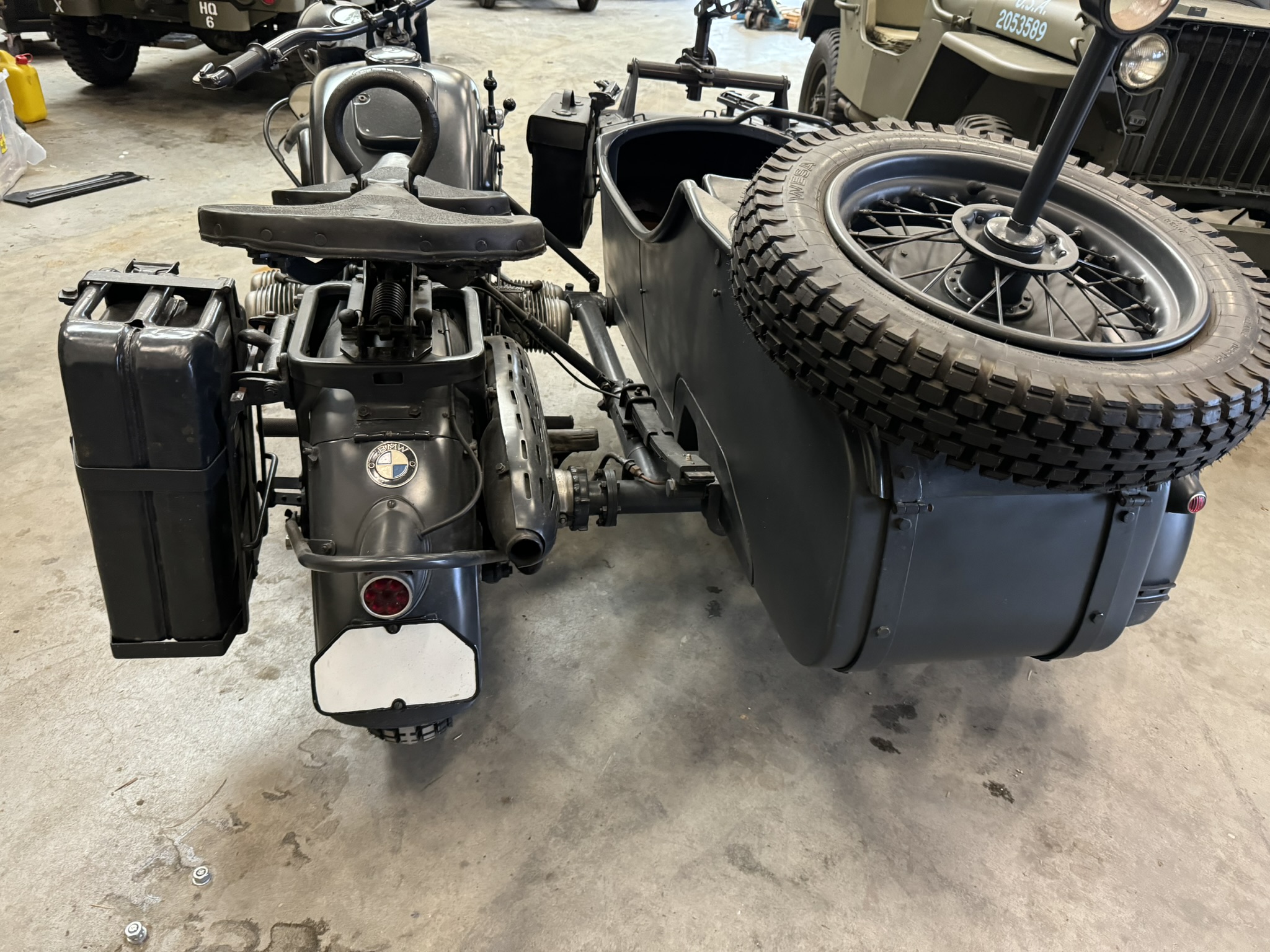 German BMW R75 1941 Frame 753xxx - Byf41