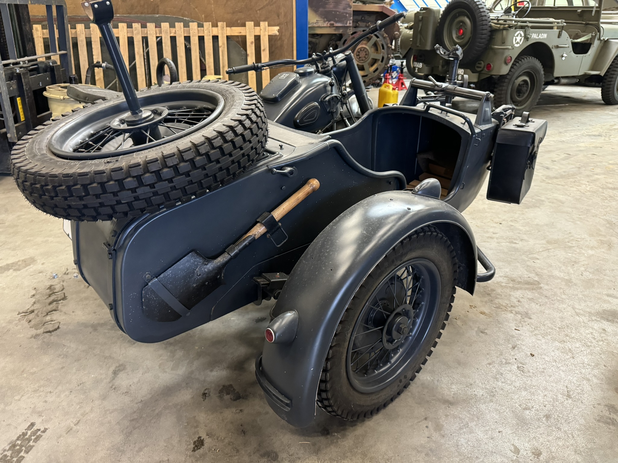 German BMW R75 1941 Frame 753xxx - Byf41