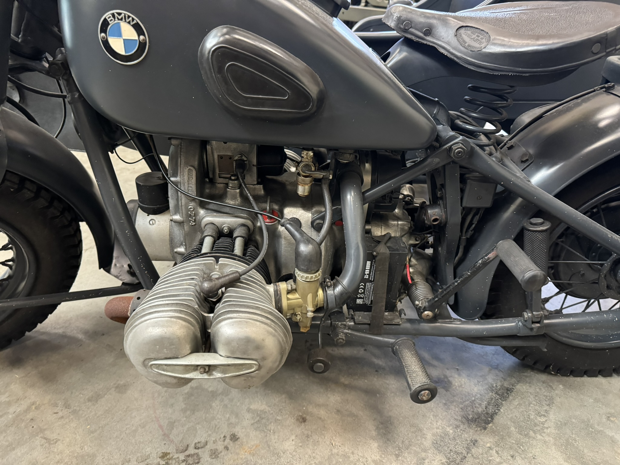 German BMW R75 1941 Frame 753xxx - Byf41