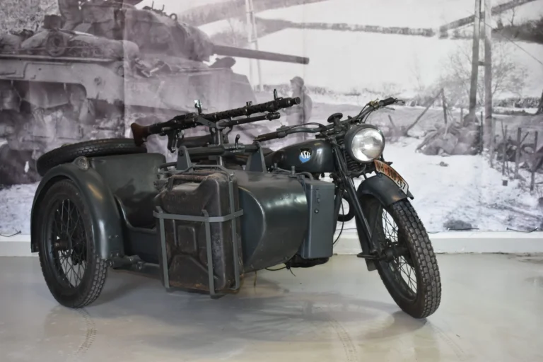 German NSU 601 OSL Wehrmacht with sidecar - Byf41