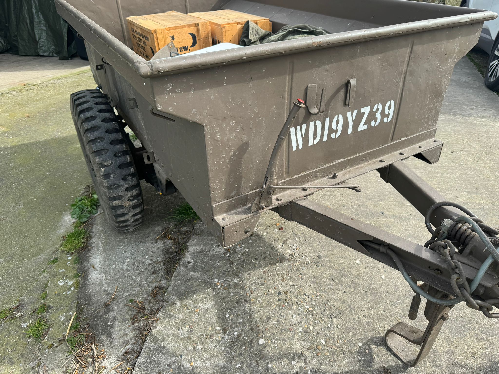 U.S MBT 1/4 Jeep trailer - Byf41