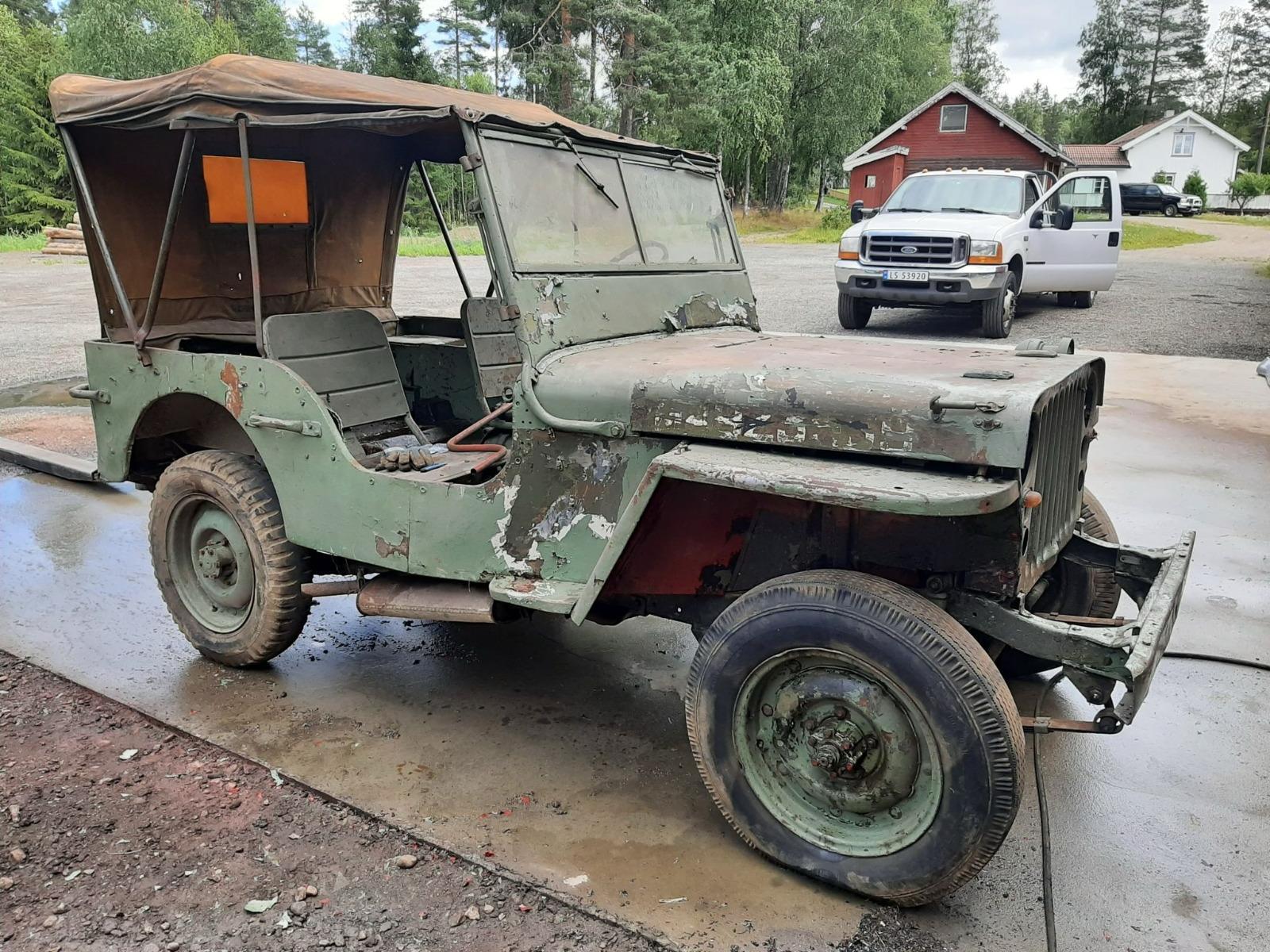 U.S Willys jeep script October 1942, MB181xxx - Byf41