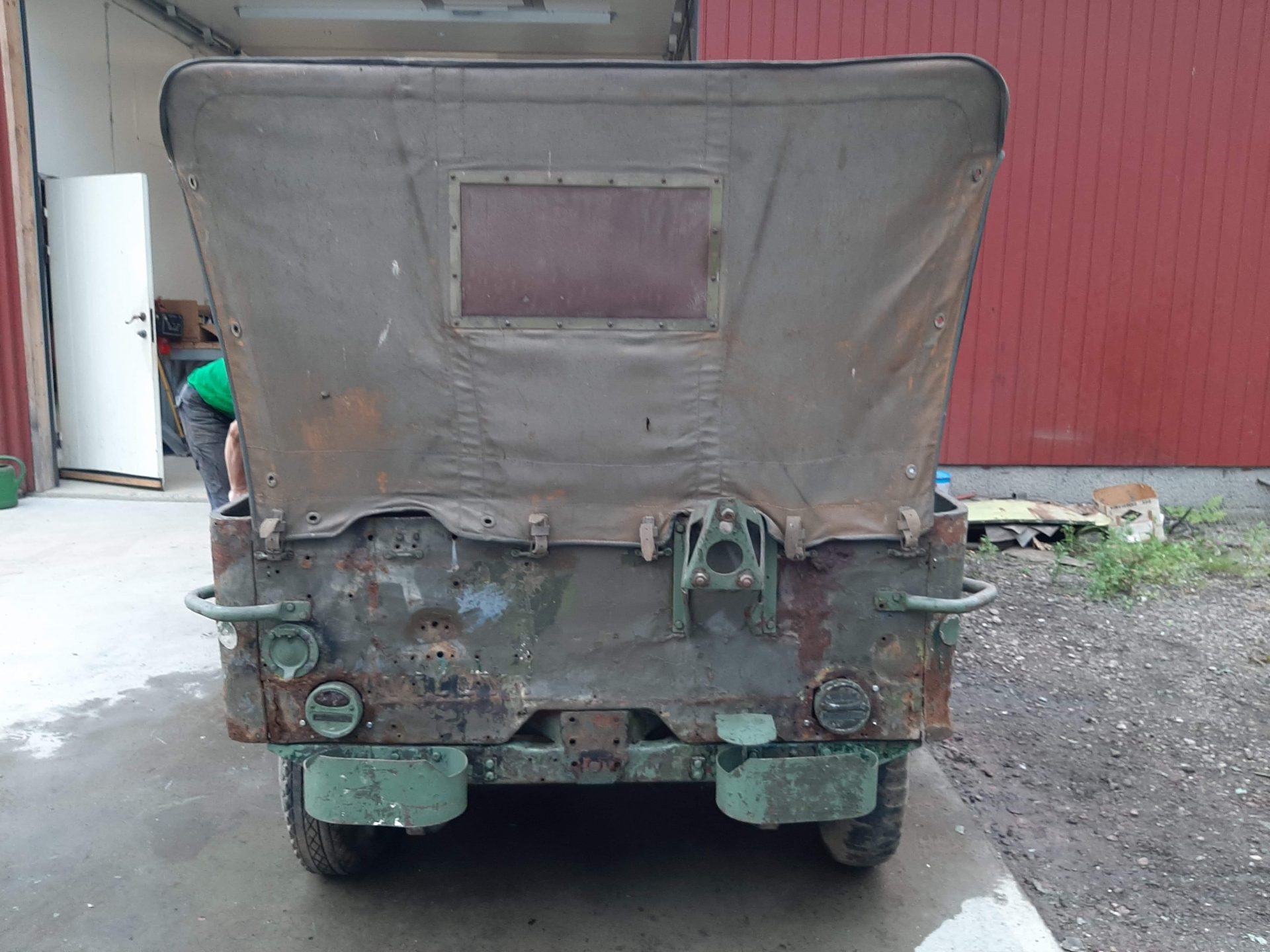 U.S Willys jeep script October 1942, MB181xxx - Byf41