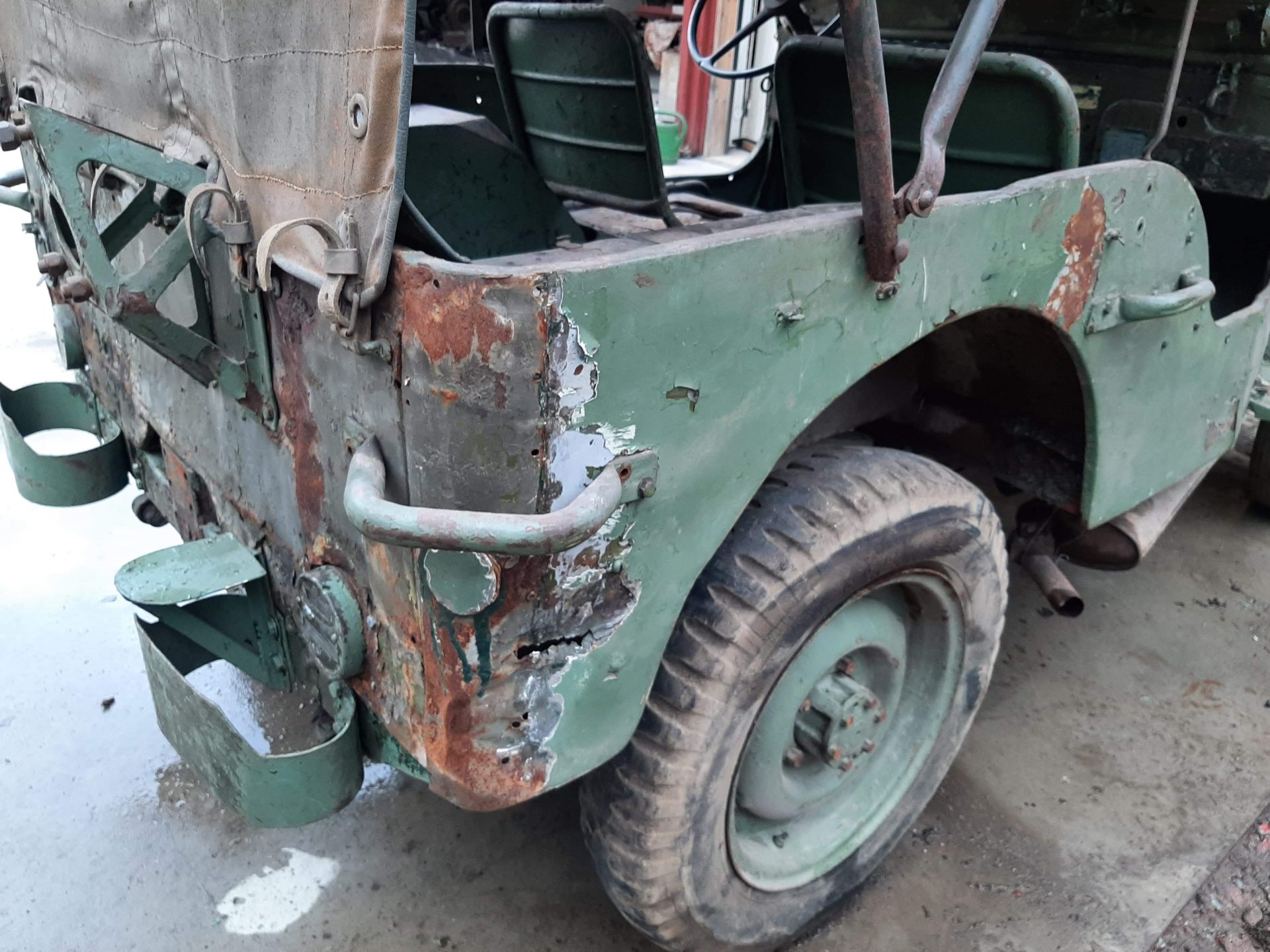 U.S Willys jeep script October 1942, MB181xxx - Byf41