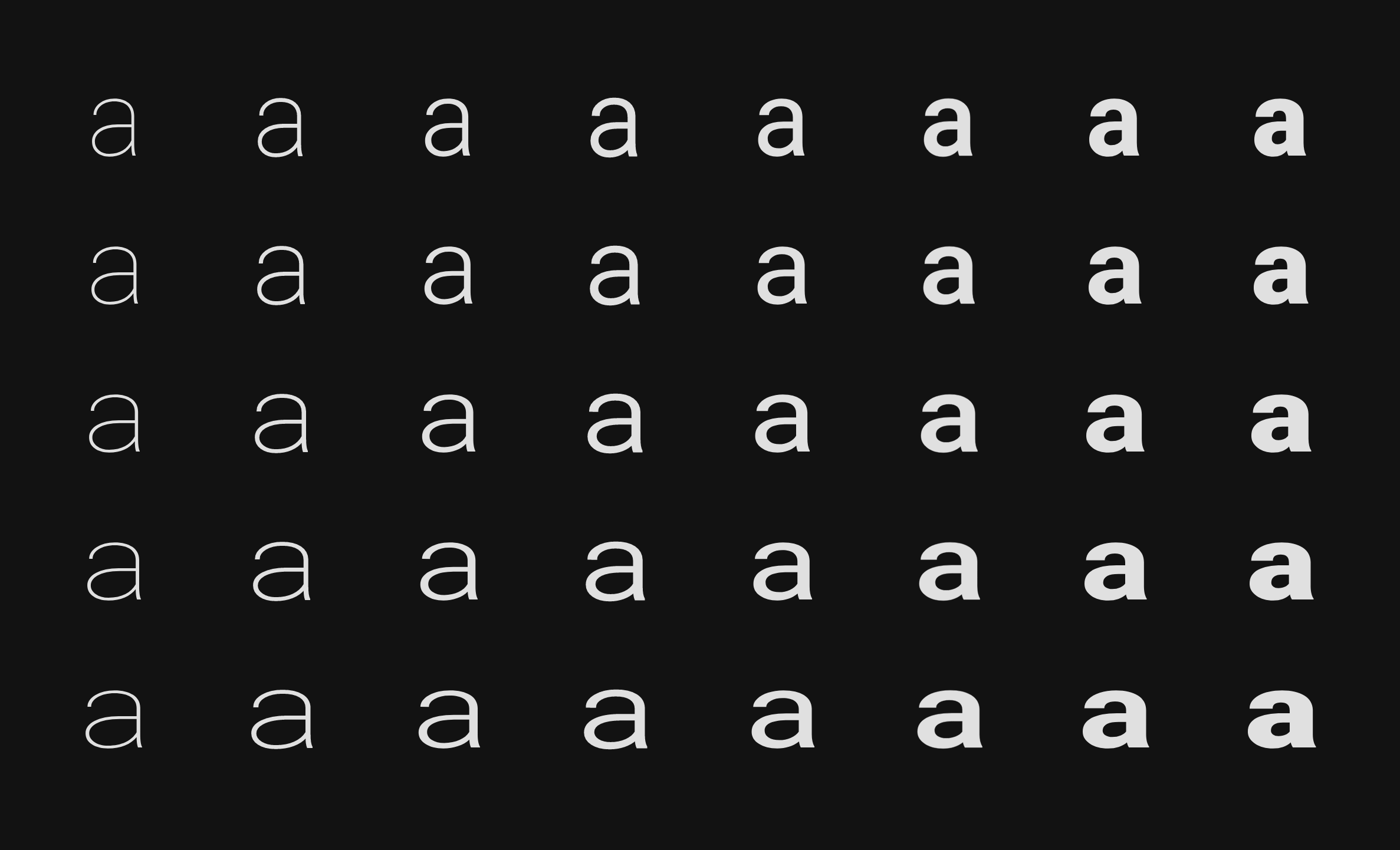 Variable font weight - New Possibilities in Web Development | novu Variable font weight - New Possibilities in Web Development | novu