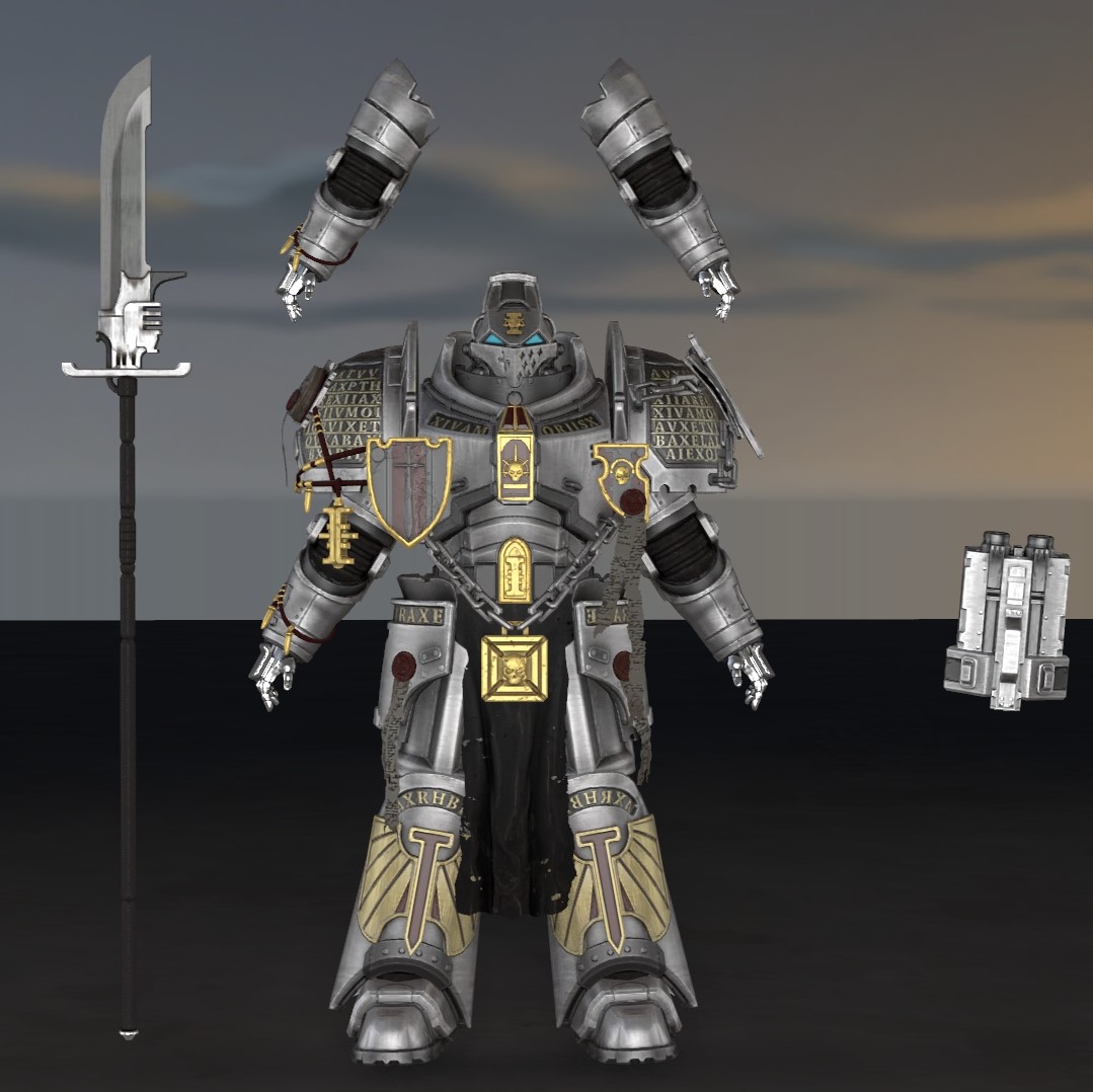 SFMLab • WARHAMMER 40K GREY KNIGHT MODEL