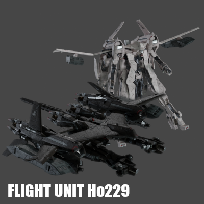 Open3DLab • NieR Automata flight units, animated