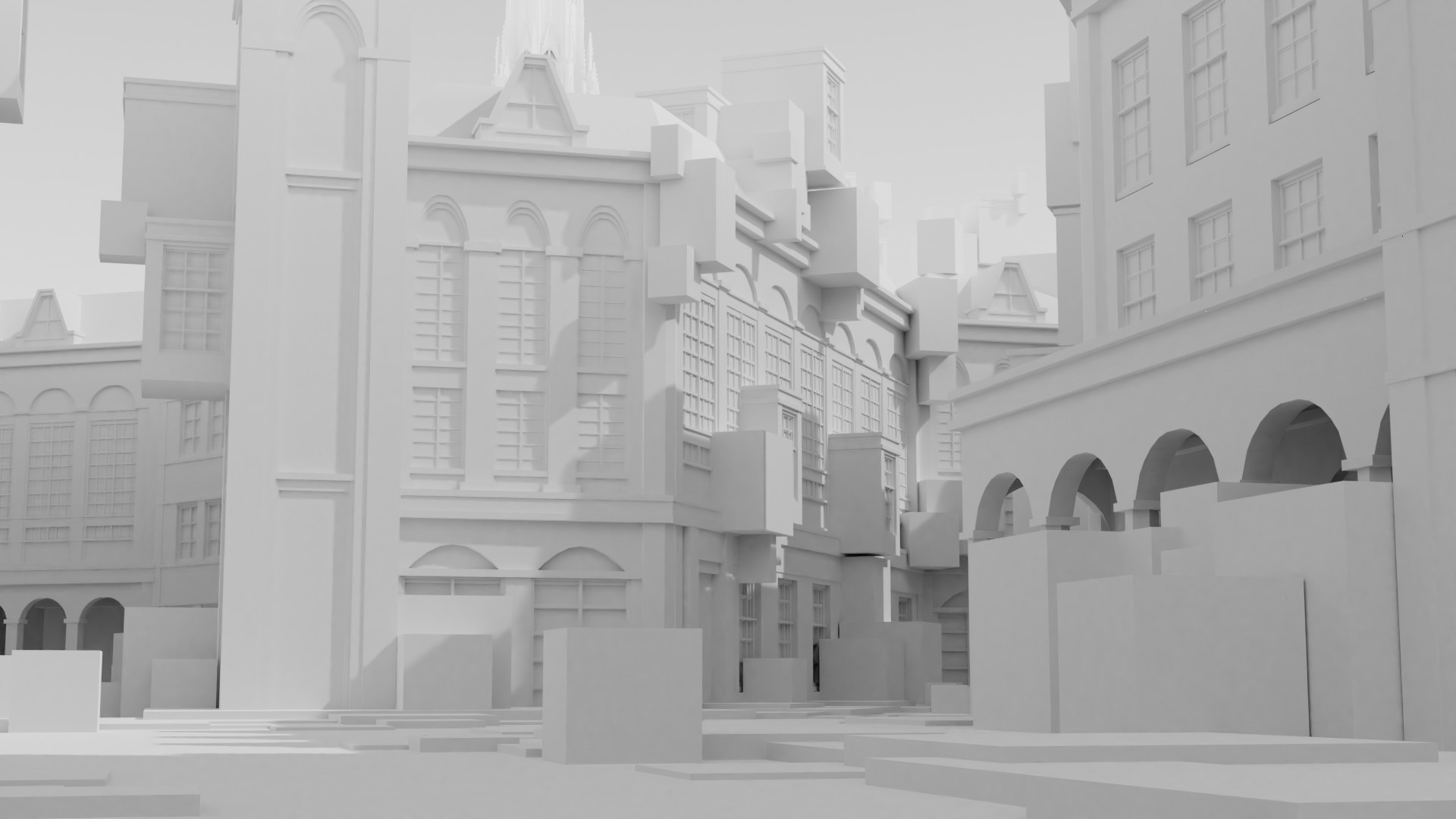 Open3DLab • NieR Automata: Copied City