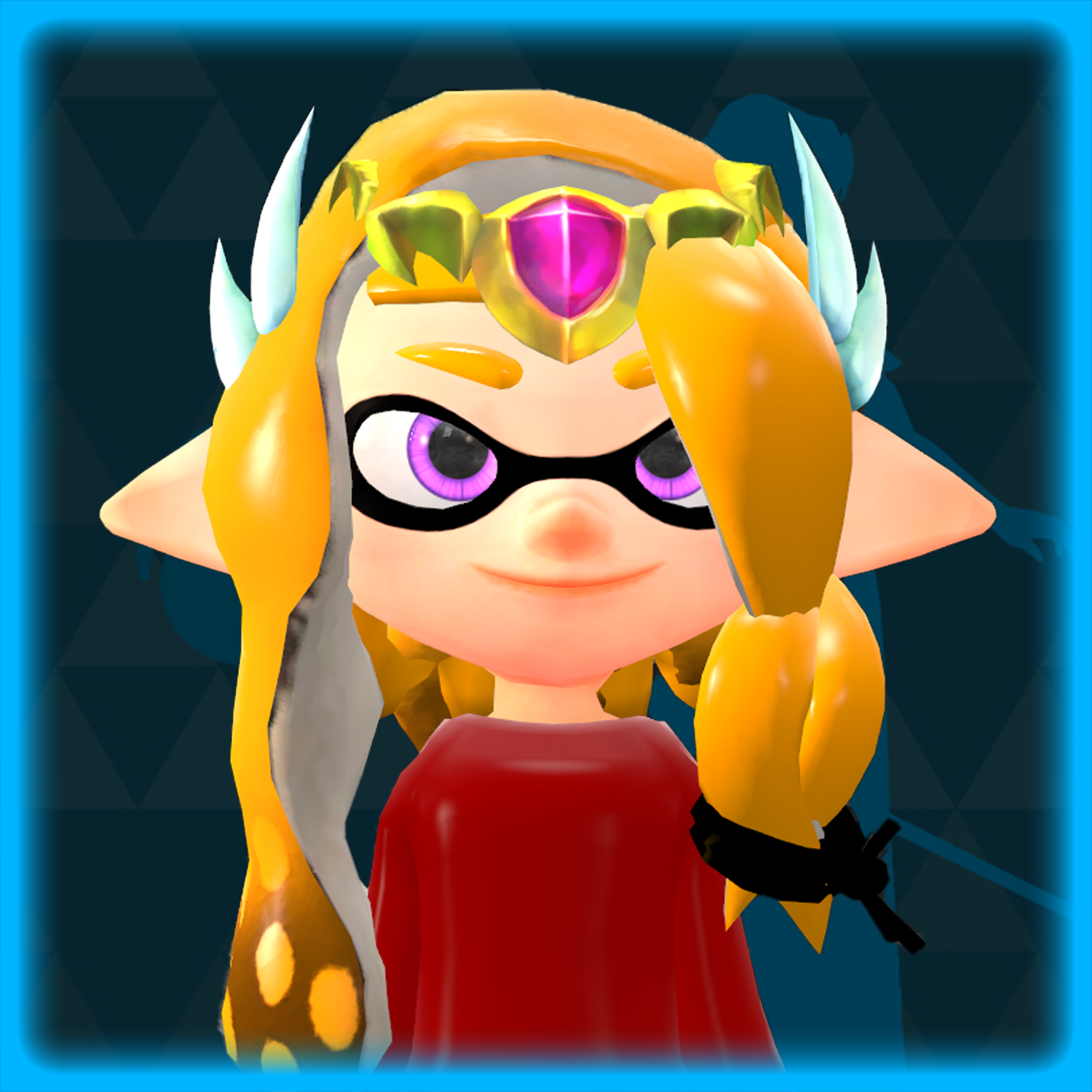 SFMLab • Splatoon X Zelda: Toon Zelda crown and hairclips