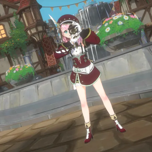 SmutBase • Charlotte face-rig (Genshin Impact)