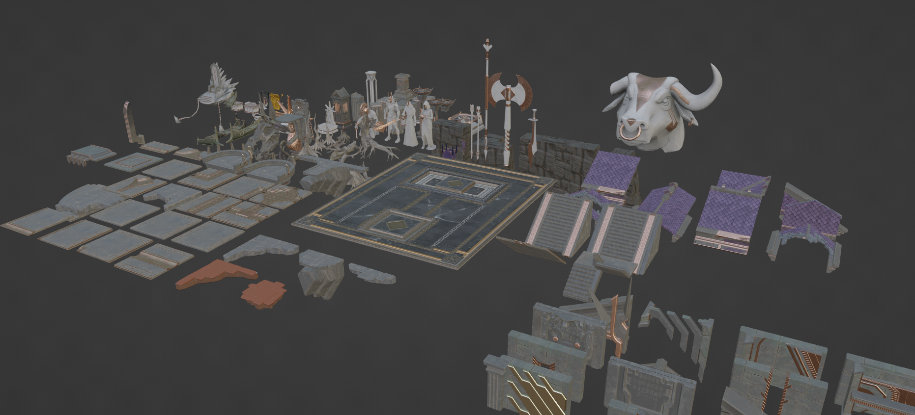 Open3DLab • Fortnite Underworld Props Library