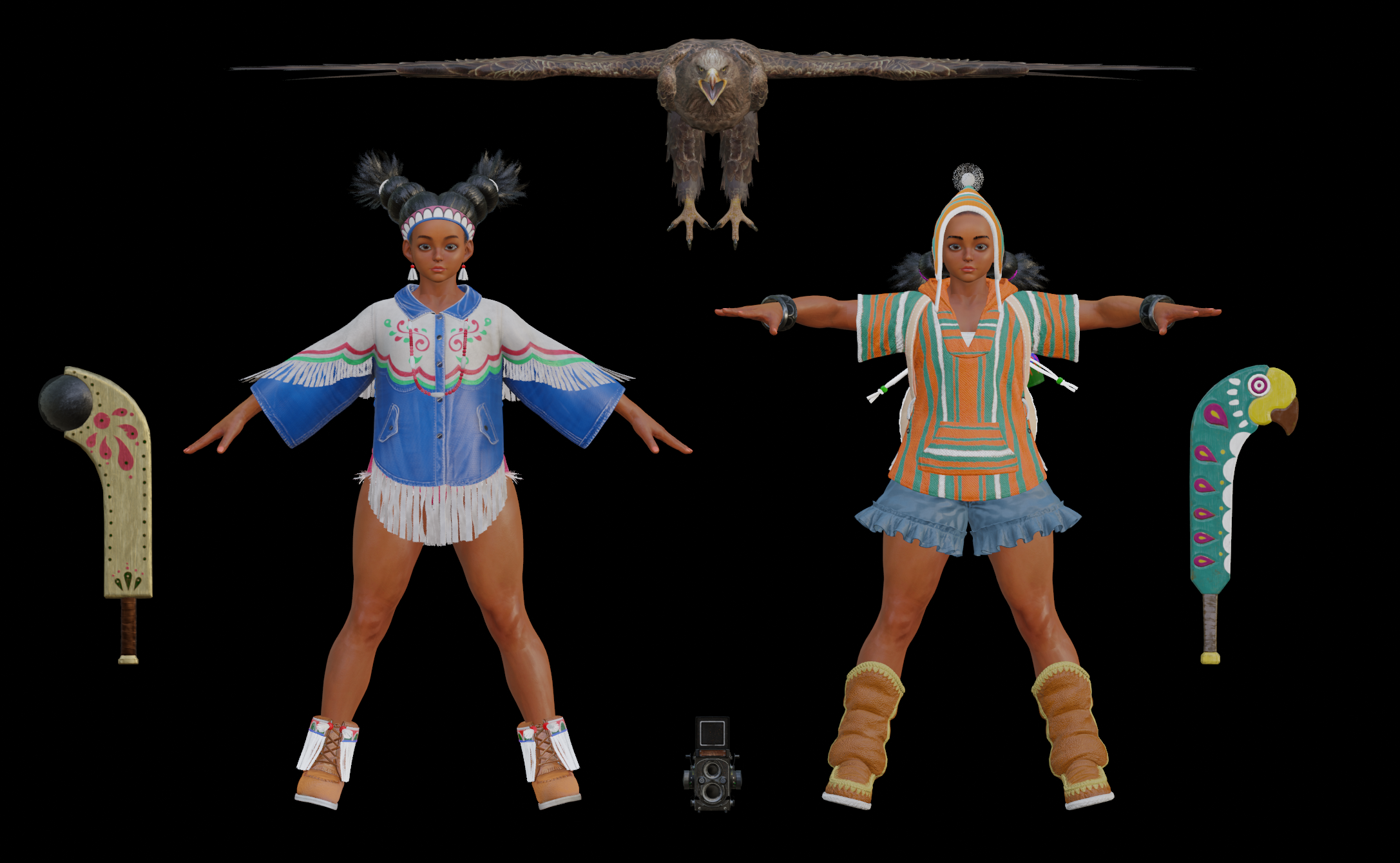 Open3DLab • Lily - Street Fighter 6