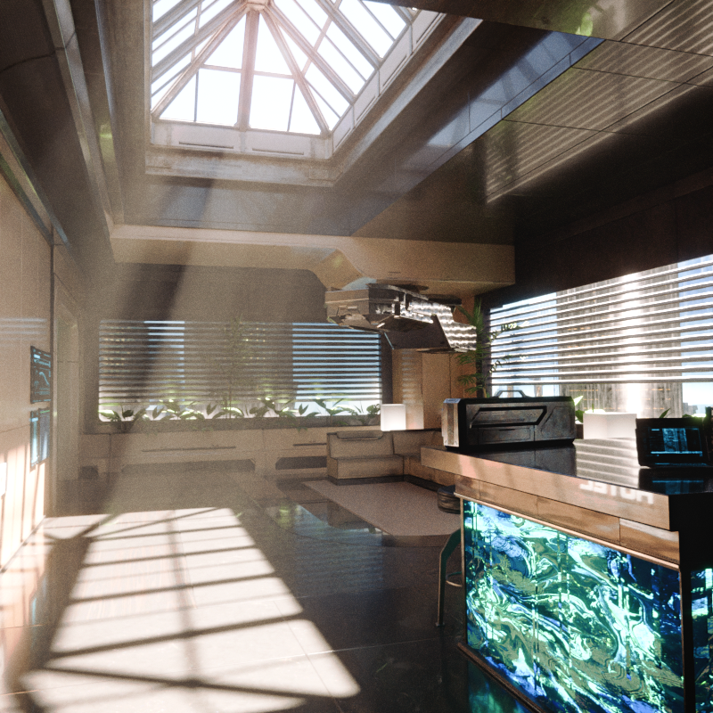 Open3DLab • Cyberpunk 2077 - Biotechnica Hotel Apartment