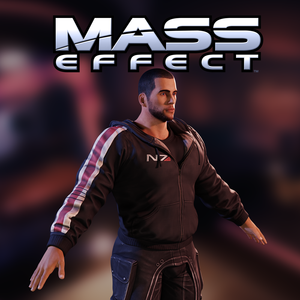 SmutBase • Male Commander Shepard (Mass Effect)