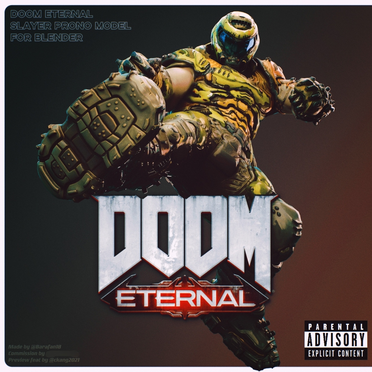 SmutBase • Doom Slayer \ Doomguy (Doom Eternal)