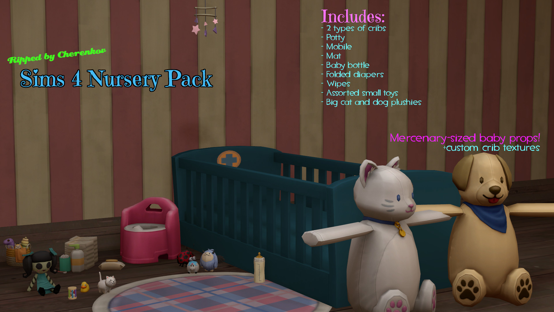 SFMLab • Sims 4 Nursery Pack (ABDL)