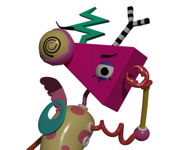 Open3DLab • Zooble - The Amazing Digital Circus (RIGGED)