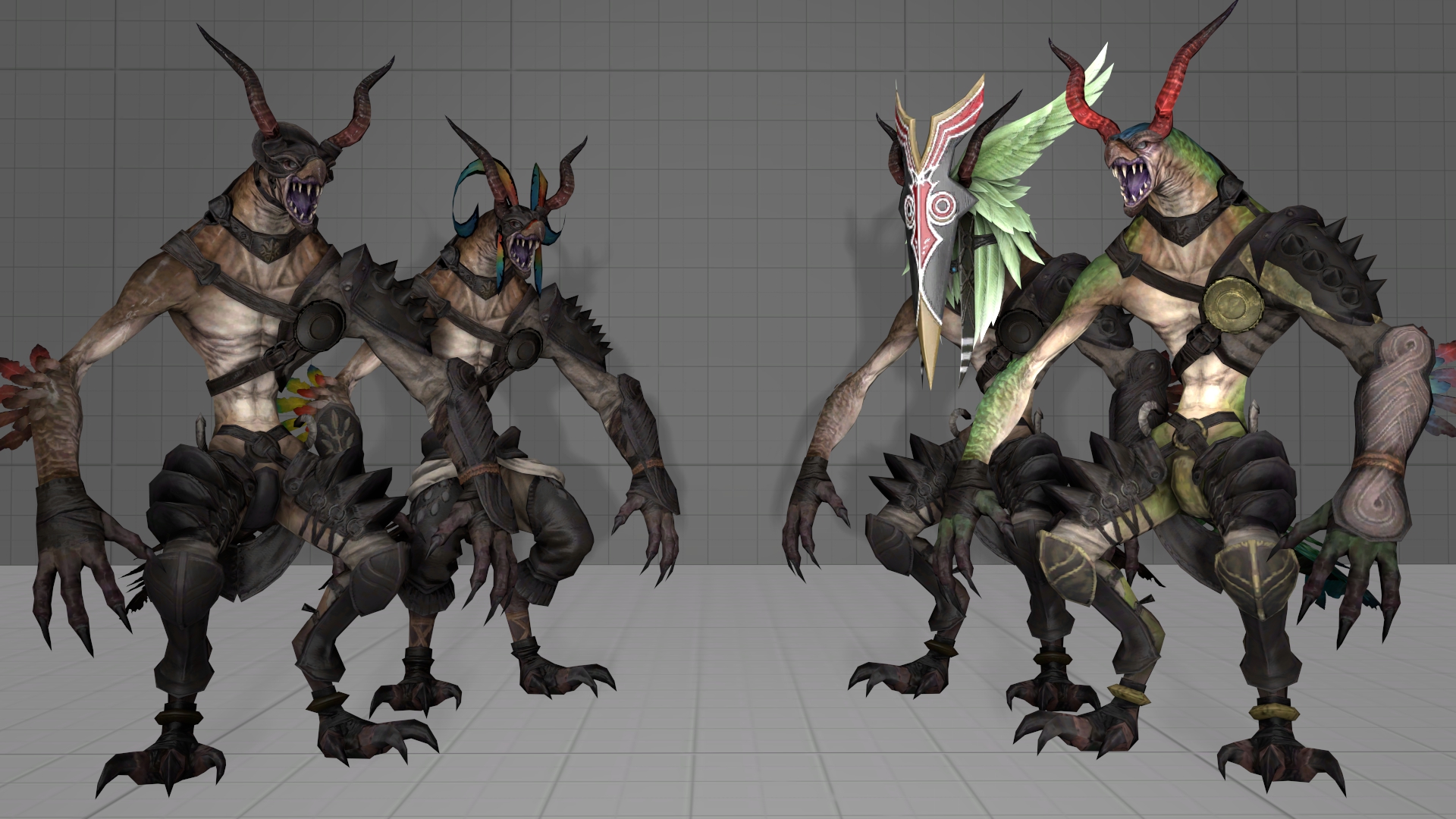 SFMLab • Ixali Beastmen (FFXIV)