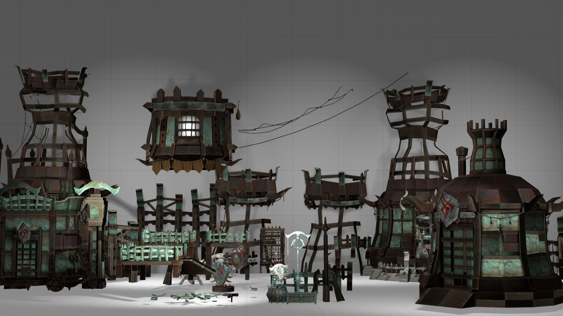 SFMLab • Amalj'aa Prop Pack (FFXIV)