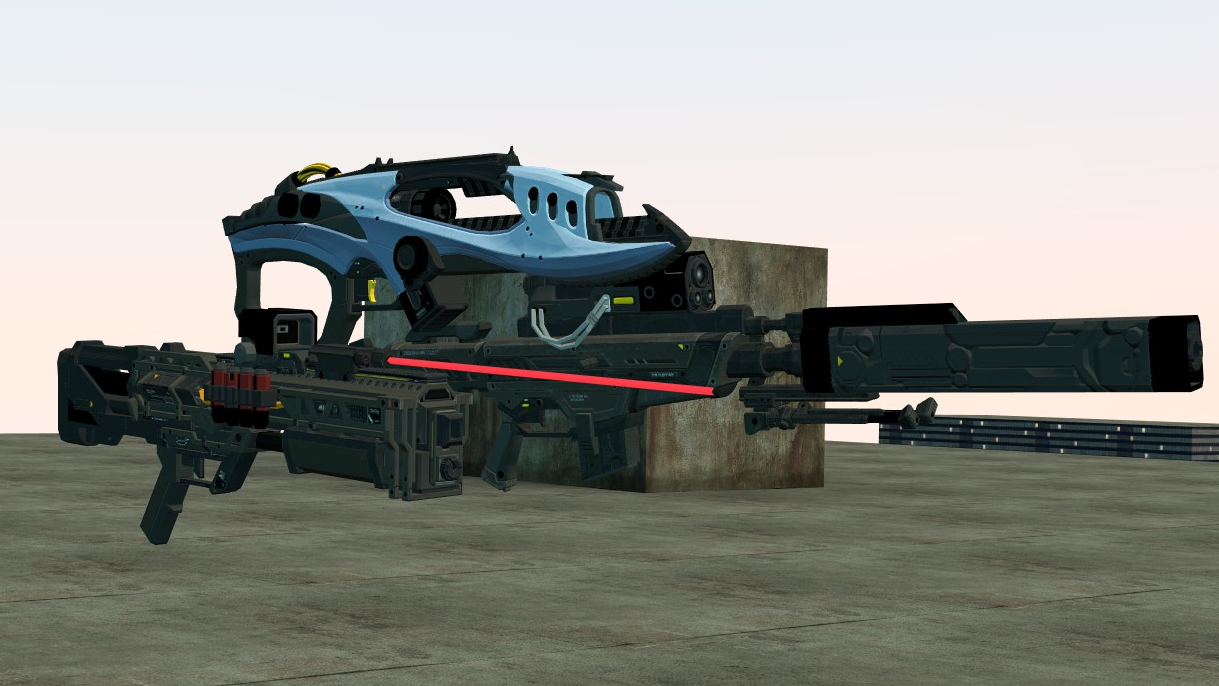 SFMLab • XCOM and Aliens Weapons Models V2 (XCOM 2)