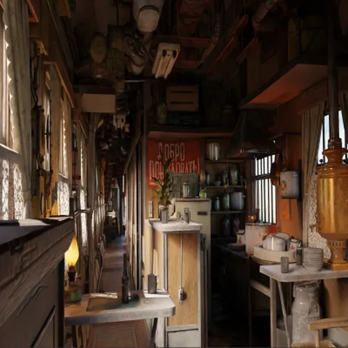 Assets - Metro Exodus Artyom & Anna's Room | Virt-A-Mate Hub