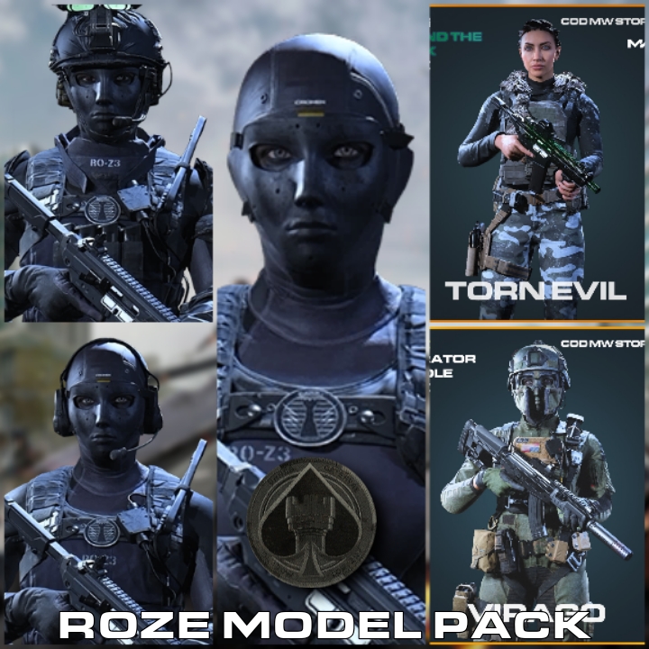 SFMLab • Roze Model Pack - CoD:Modern Warfare 2019