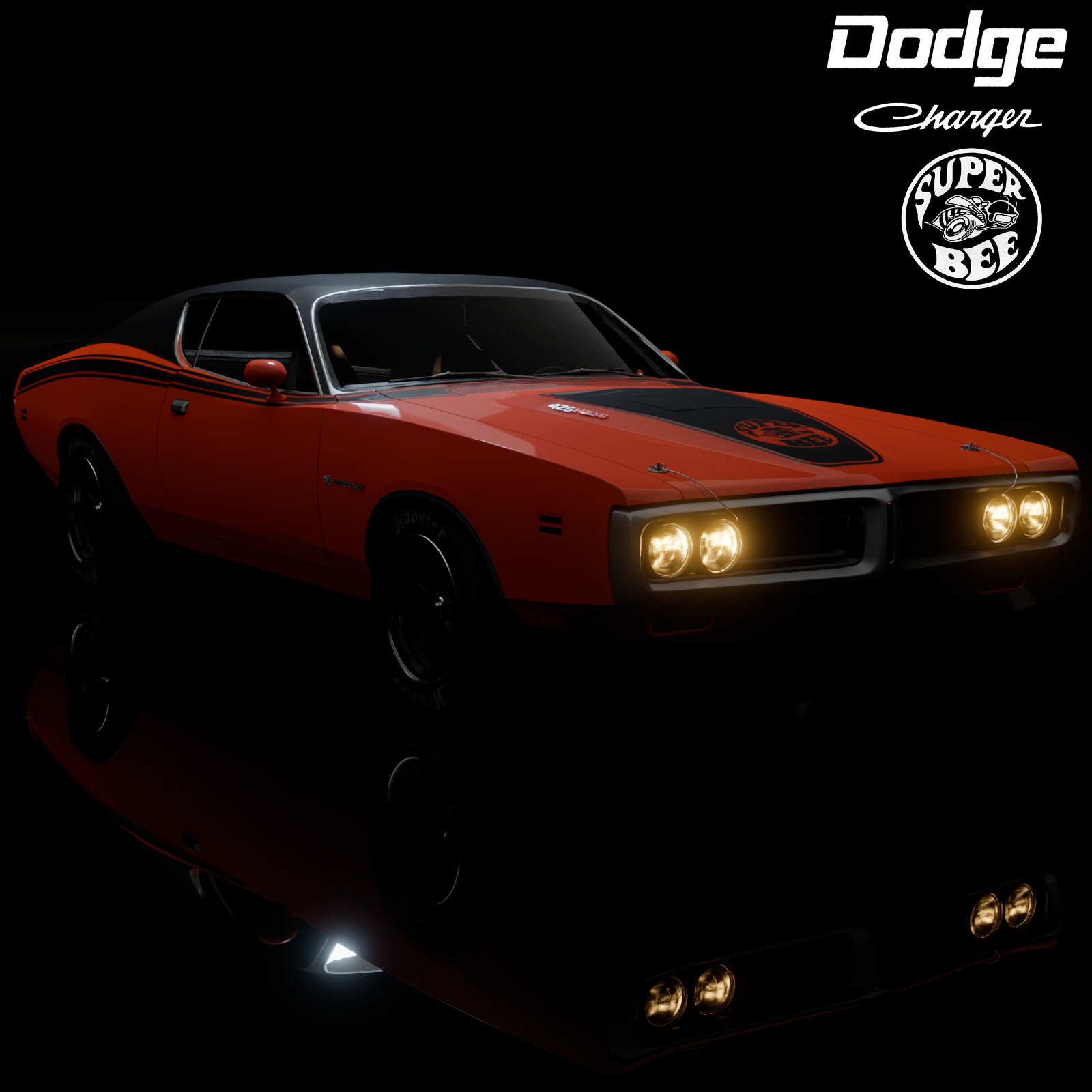 Dodge Super Bee 1971 1971 Dodge Charger & Super Bee Side Cowl Panel