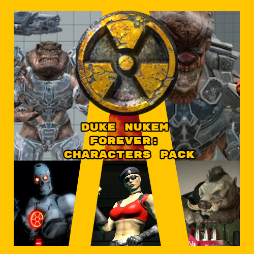 SFMLab • Duke Nukem Forever: Characters Pack