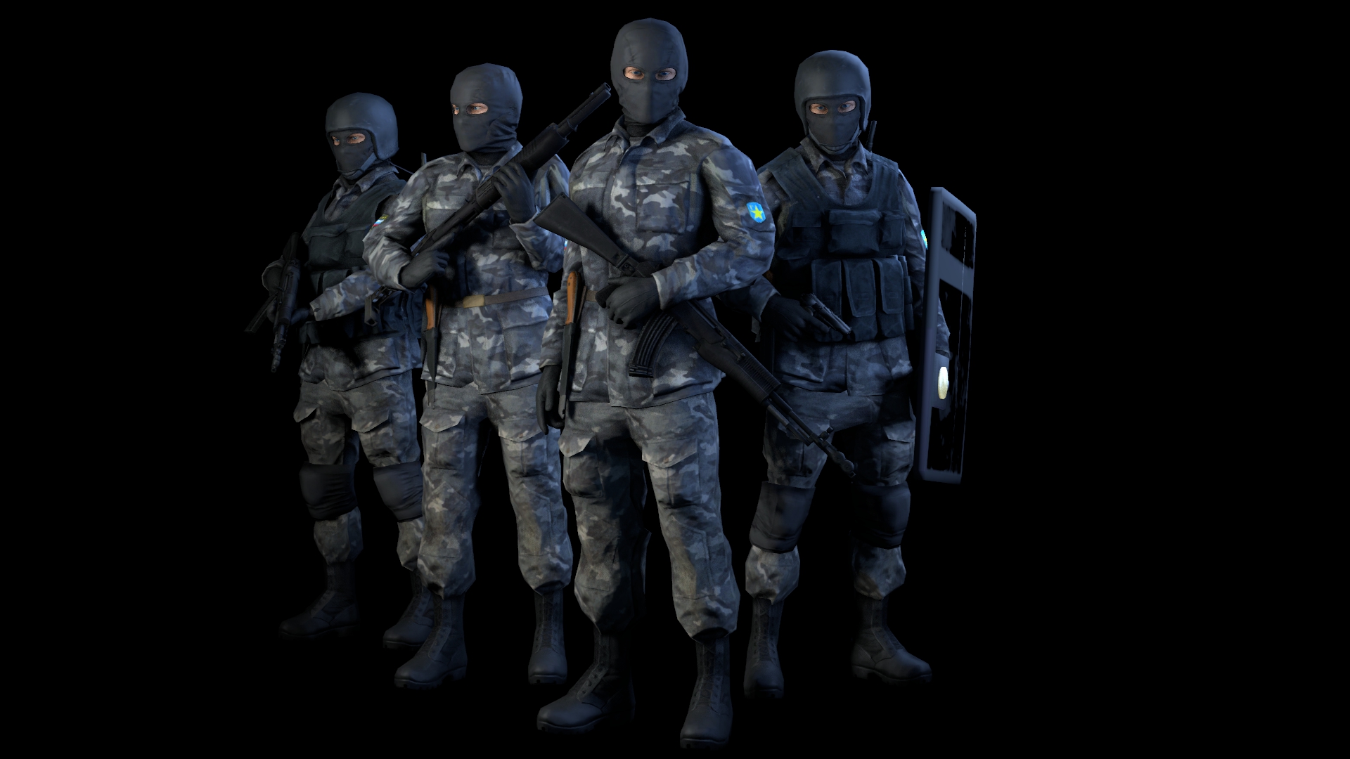 Open3DLab • SFM Military models