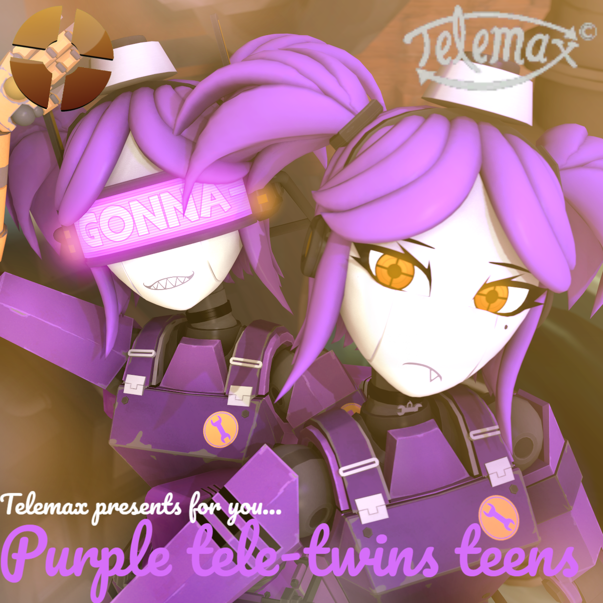 SFMLab • [TF2] Purple Telle-twins teens (PRL)
