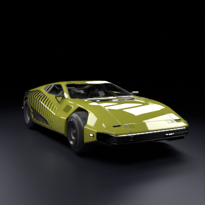 Open3DLab • Quadra Turbo-R 740 - Cyberpunk 2077