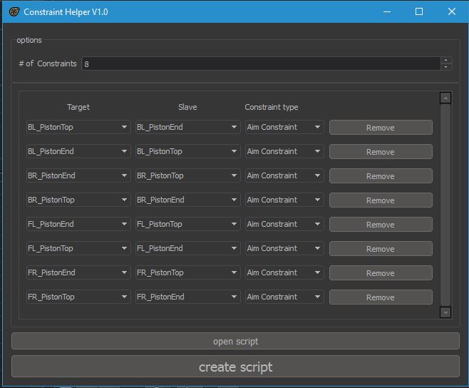 SFMLab • Constraint Helper v1.1