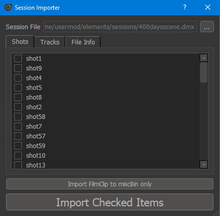 SFMLab • Session Importer