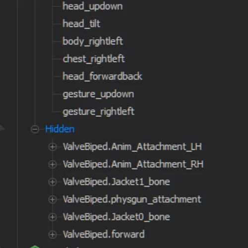 SFMLab • Hide Selected Controls script