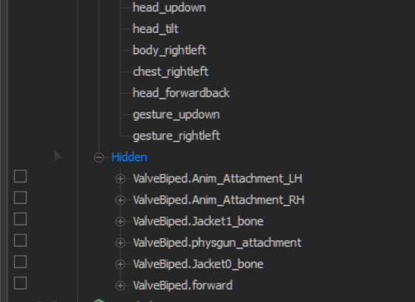 SFMLab • Hide Selected Controls script