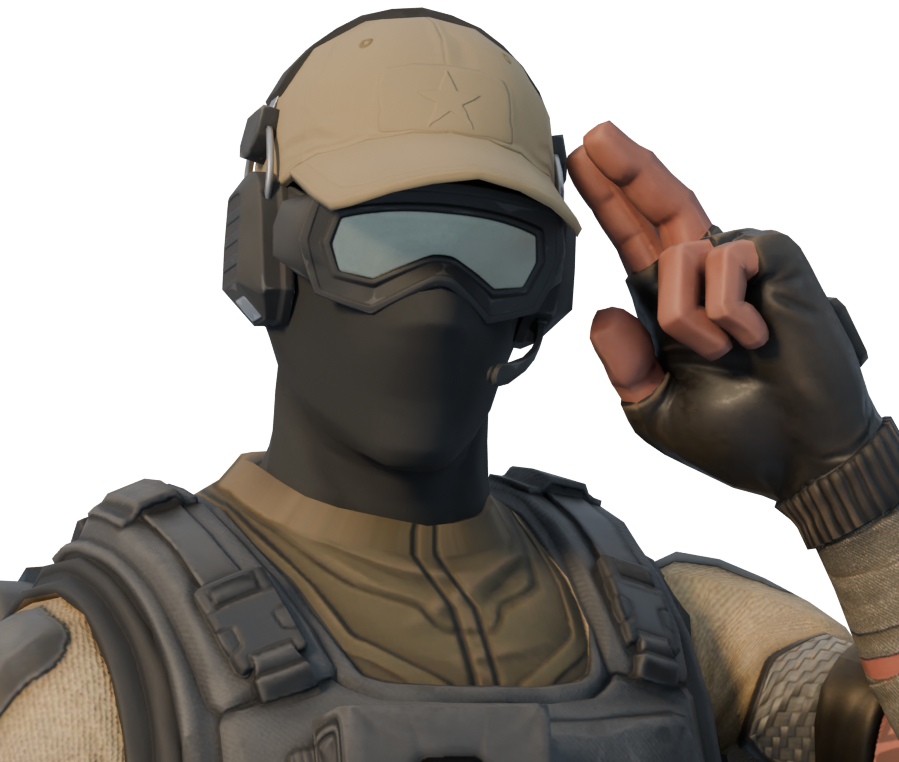 Open3DLab • Fortnite-styled Modular Soldier