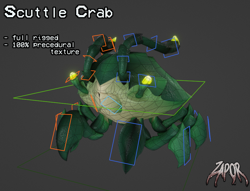 Open3DLab • Scuttle crab [League of Legends]