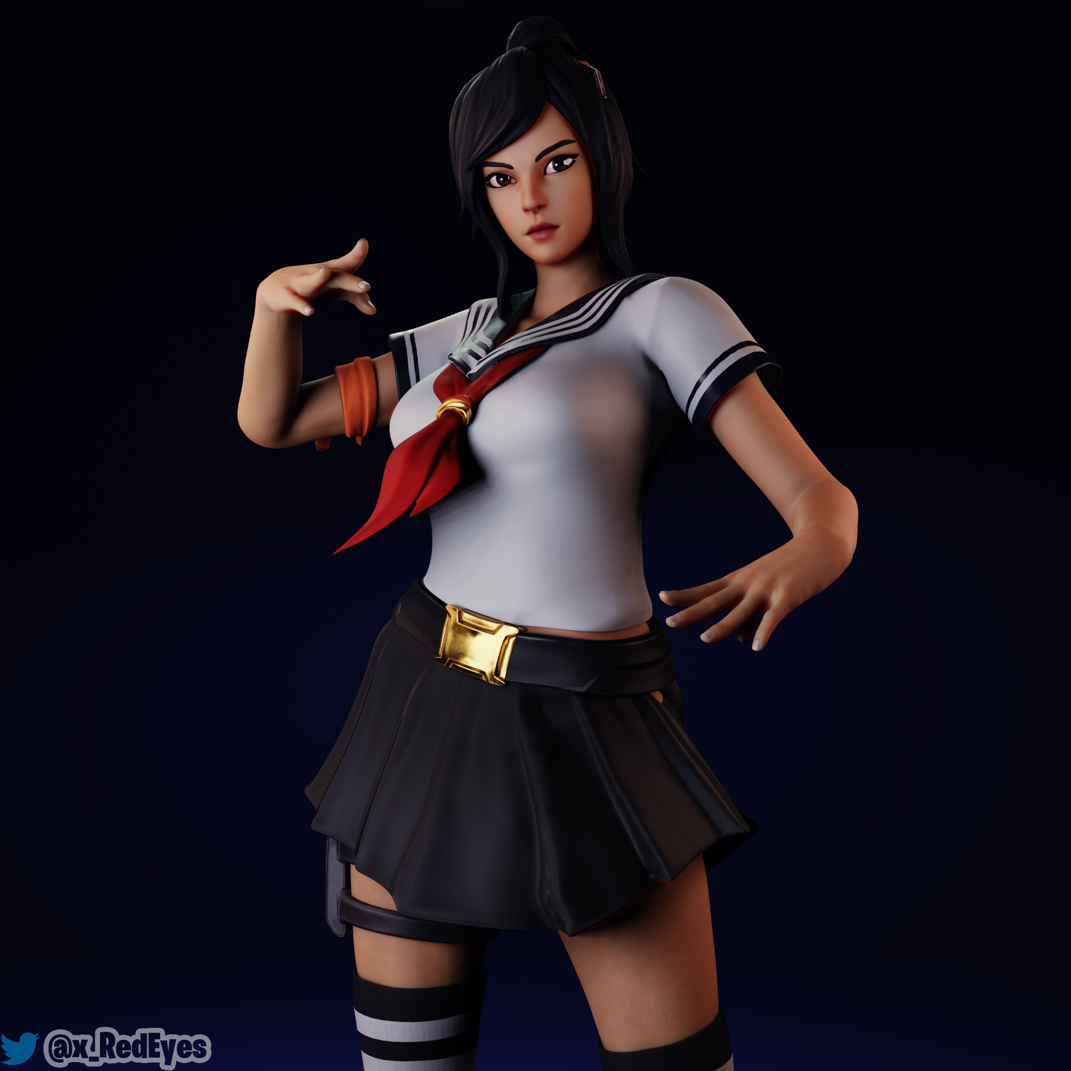 Open3DLab • Fortnite Models by RedEyes