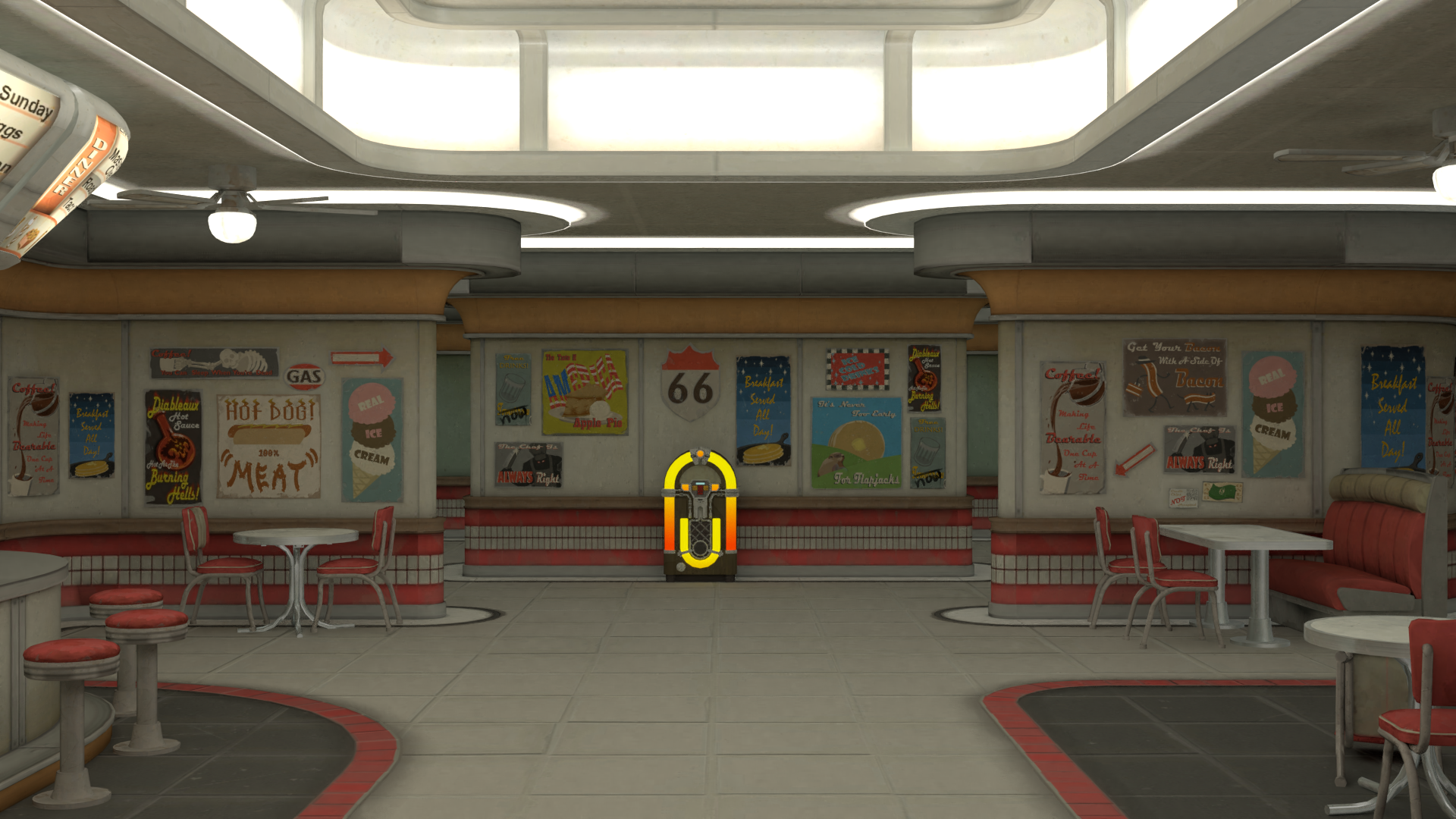Open3DLab • overwatch route 66's diner