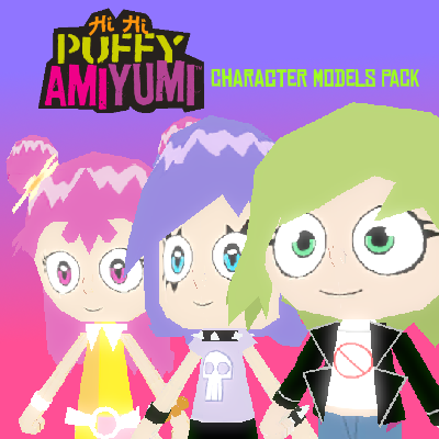 Hi Hi Puffy Amiyumi 3D Models : "hi hi puffy amiyumi yumi yoshimura" 3D ...