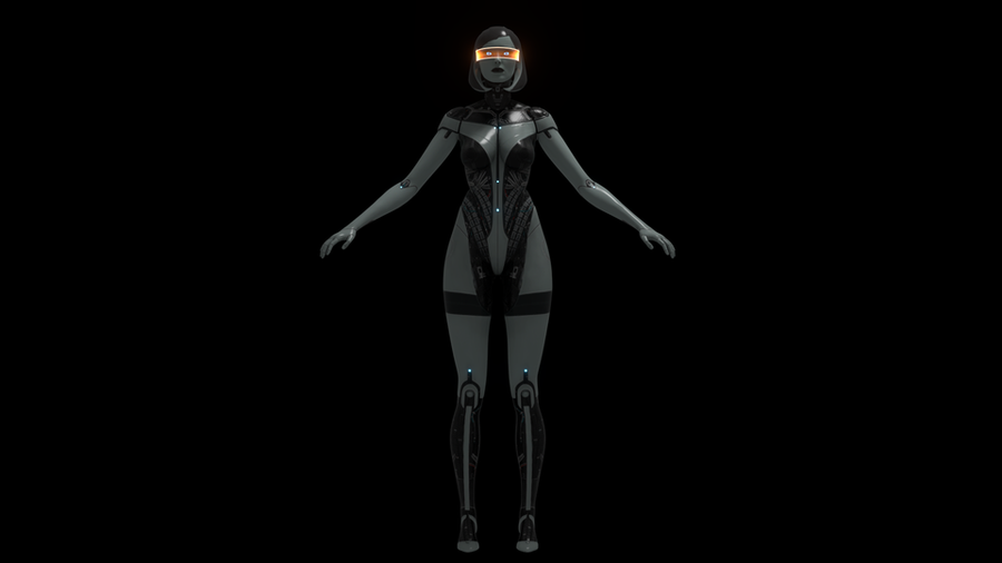 Open3DLab • Edi (Mass Effect) SFW