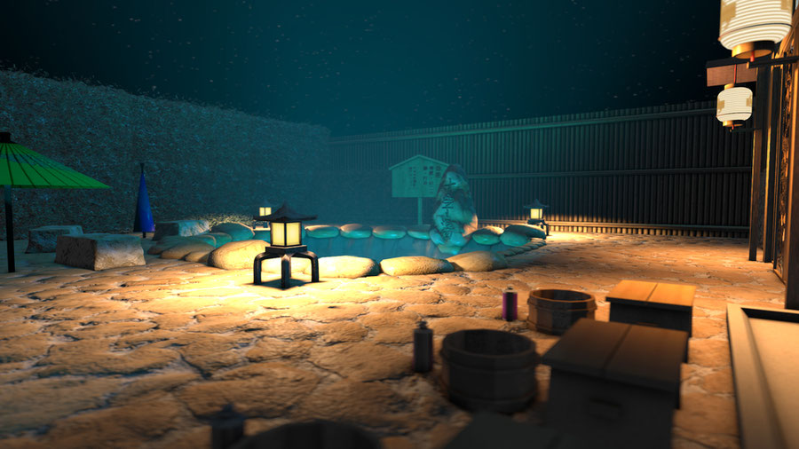 SFMLab • Barbell – Japanese Spa Prop Pack