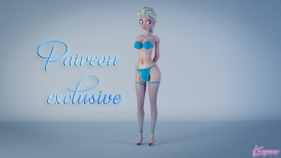 SmutBase • Elsa Futanari model