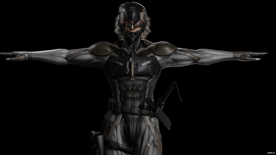 Open3DLab Mgs4 Raiden