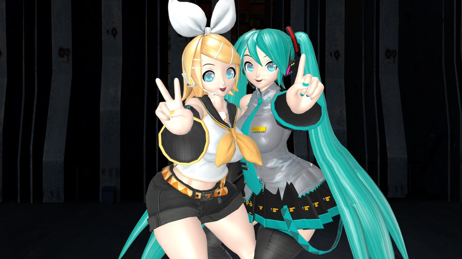 SFMLab • (UPDATE 4) Hatsune Miku and Kagamine Rin KM Style