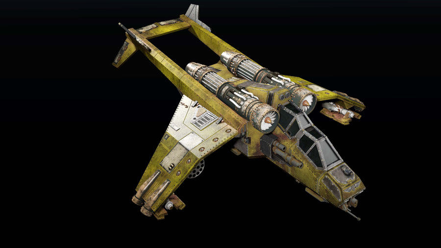 SFMLab • WH40k Astra Militarum Valkyrie Gunship Props