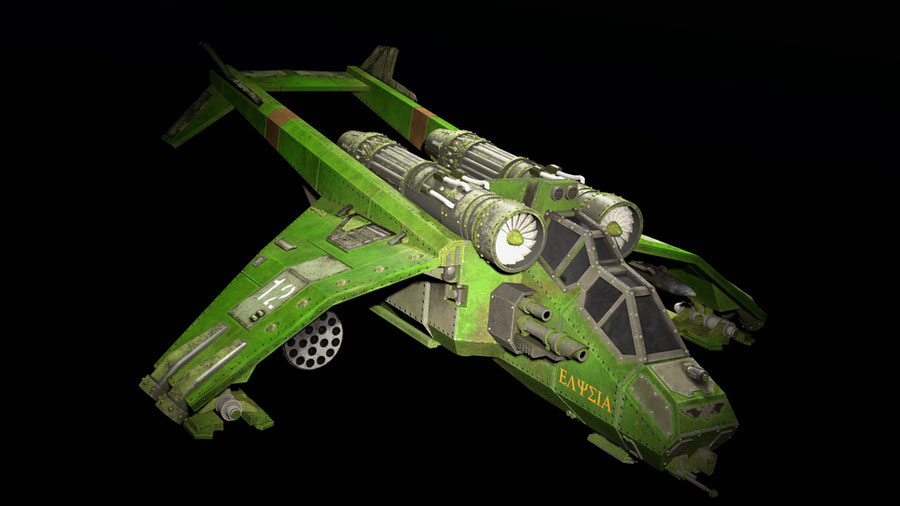SFMLab • WH40k Astra Militarum Valkyrie Gunship Props