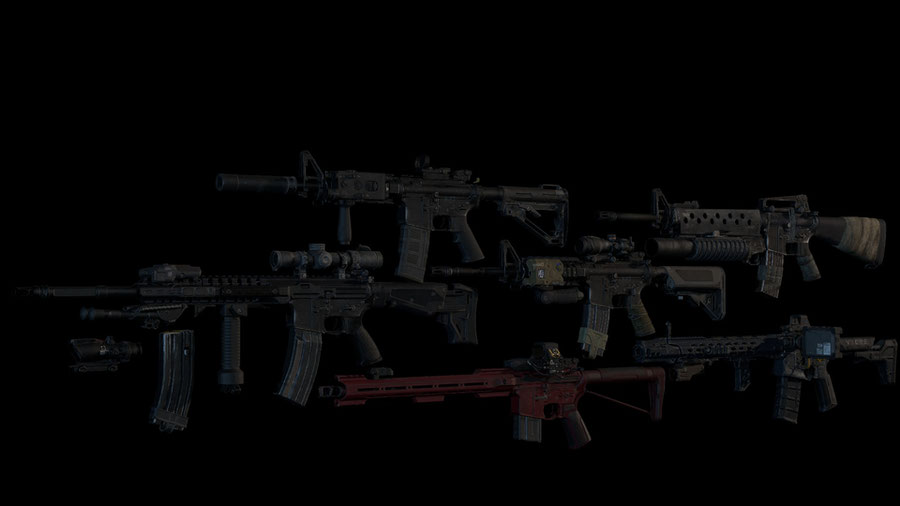 SFMLab • Modern Warfare Remastered AR-15s Remade